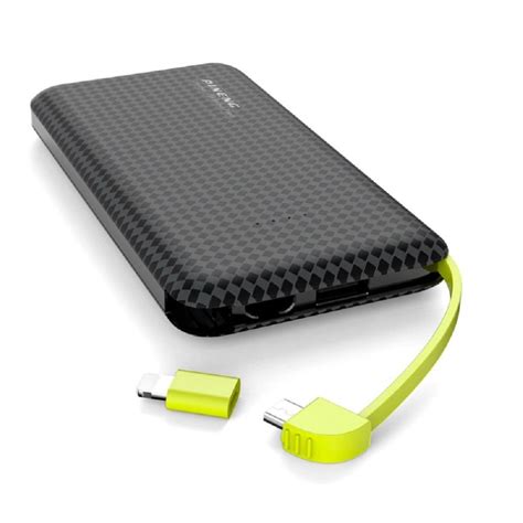 Carregador Port Til Power Bank Kaidi Pineng Pn A Mah Preto