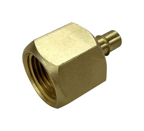 MEM CO MINI BARB FITTING Brass FNPT X Barbed For 1 2 In Tube ID 3 8