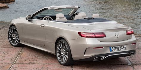 2017 Mercedes Benz E Class Cabriolet Revealed Photos CarAdvice
