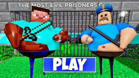 Herobrine Barry S Prison Run Obby Roblox Roblox Scaryobby Youtube