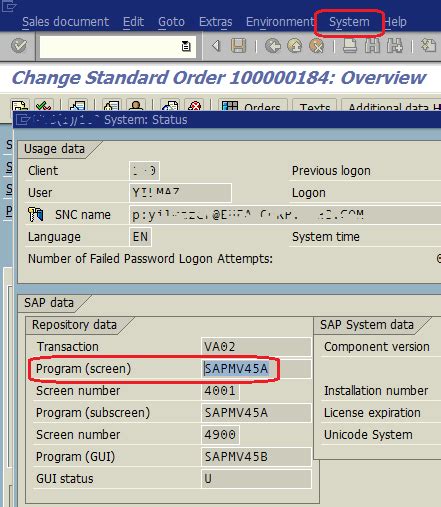 How To Find User Exits In ABAP Codes Of SAP Transaction