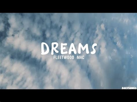 Fleetwood Mac Dreams Lyrics Youtube