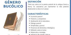 Qué es una ÉGLOGA características y ejemplos