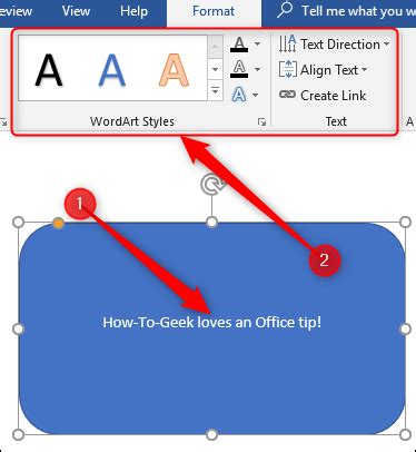 Cómo agregar y formatear texto en una forma en Microsoft Word