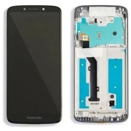 Tela Frontal Touch Display Lcd Moto G6 Play XT1922 E5 Aro