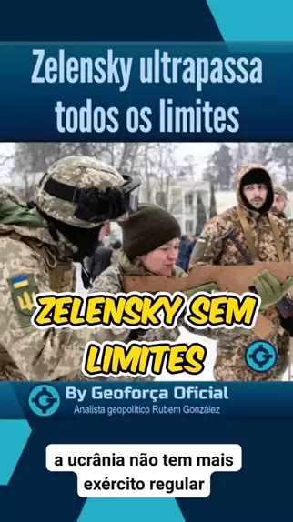 Guerra na Ucrânia Zelensky ultrapassa todos os limites e OTAN