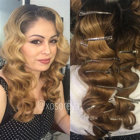 Old Hollywood Waves Old Hollywood Hair Hollywood Hair Vintage Waves Hair
