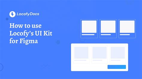 Locofy Ai How To Use Locofy S Ui Kit For Figma Youtube