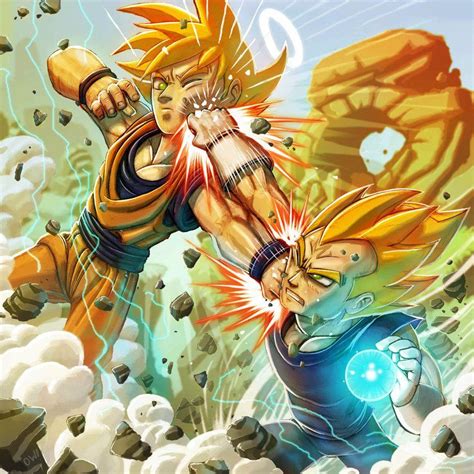 Goku Vs Vegeta Wallpapers Top Free Goku Vs Vegeta Backgrounds