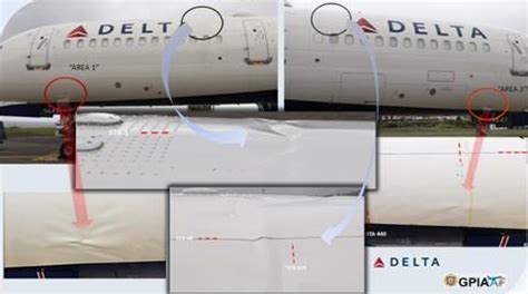 Excessive Derotation On Landing Buckled Delta S Fuselage News