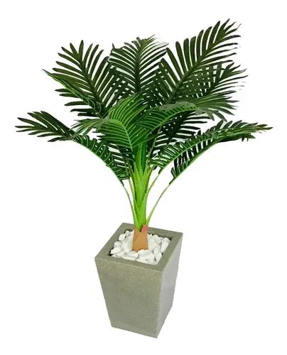 Planta Artificial Coqueiro Imperial Vaso Parcelamento Sem Juros