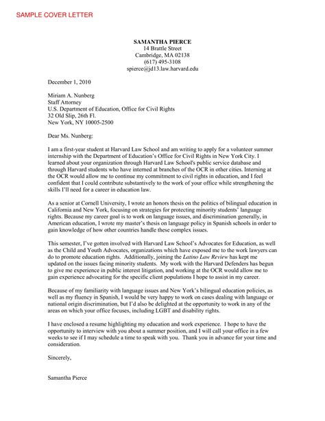 Internship Cover Letter 14 Examples Format How To Write PDF