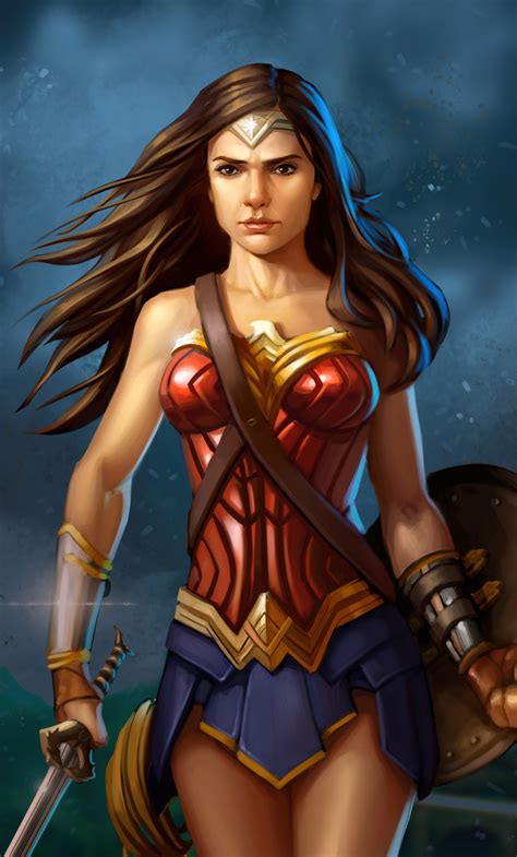 1280x2120 Wonder Woman Amazonian Queen Iphone 6 Hd 4k Wallpapersimagesbackgroundsphotos And