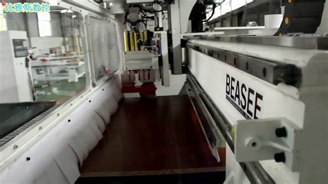 Nc Processing Center Automatic Loading And Unloading Cnc Router Nesting