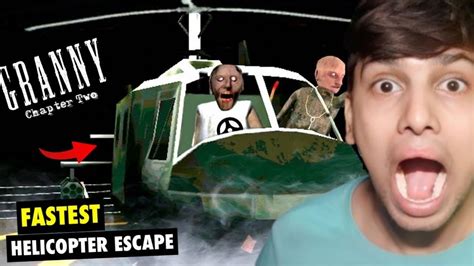 The Greatest Helicopter Escape From Bhootiya Granny Ka Ghar Granny