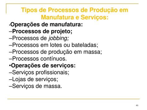 PPT SISTEMA DE ADMINISTRAÇÃO DA PRODUÇÃO E OPERAÇÕES PowerPoint