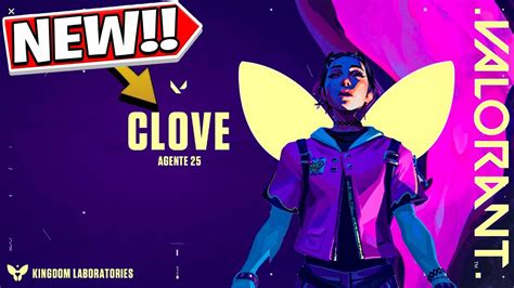 NOVA AGENTE CLOVE No VALORANT YouTube
