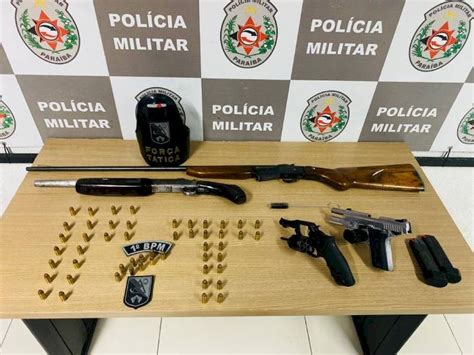 Policiais Da For A T Tica Apreendem Armas Escondidas Em Oficina Na Pb