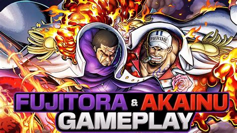 6 Fujitora EX Fleet Admiral Akainu Gameplay One Piece Bounty Rush