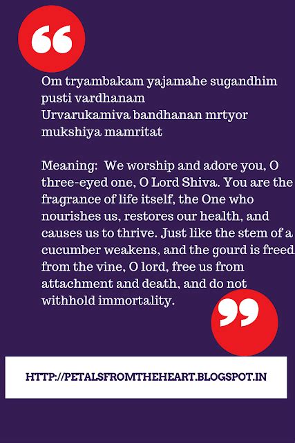 Mahamrityunjaya Mantra Meaning Benefit Of Chanting And Who Can Chant