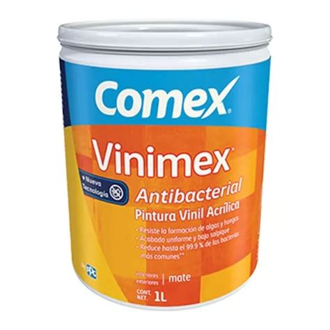 Pintura Vinil Acr Lica Vinimex Comex Litro En Venta En Santa Lucia