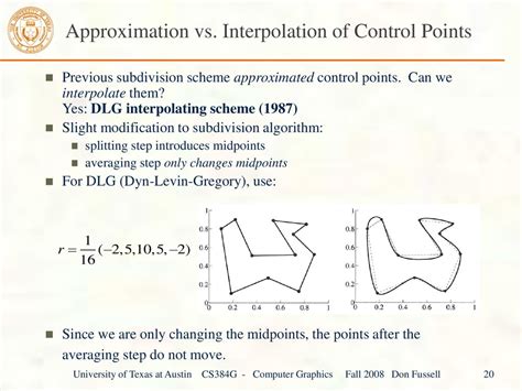 subdivision curves ppt download