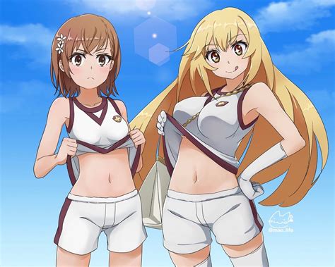 Misaka Mikoto And Shokuhou Misaki Toaru Majutsu No Index And 1 More