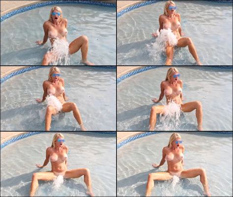 Alexa Pearl Pool Jet Pussy Pleasure Manyvids
