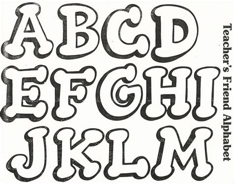 MOLDES LETRAS Imagui