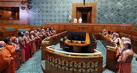 PM Dedicates The New Parliament Building To The Nation In New Delhi