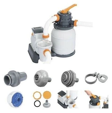 POMPA DI FILTRAGGIO MOTORE FILTRO A SABBIA PER PISCINA PISCINE 5678 Lt