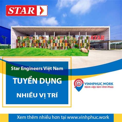 Công ty TNHH Star Engineers Việt Nam Tuyển dụng Công nhân sản xuất Hành