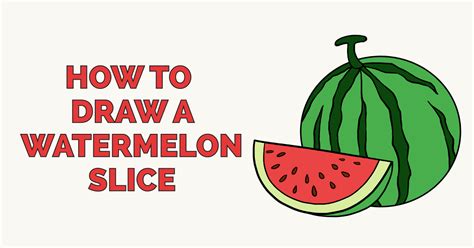 How To Draw A Watermelon Really Easy Drawing Tutorial Drawing