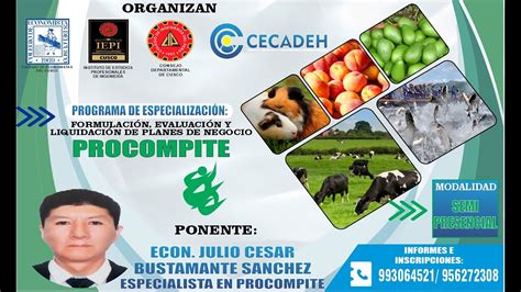 PROGRAMA DE ESPECIALIZACIÓN FORMULACIÓN EVALUACIÓN Y LIQUIDACIÓN DE