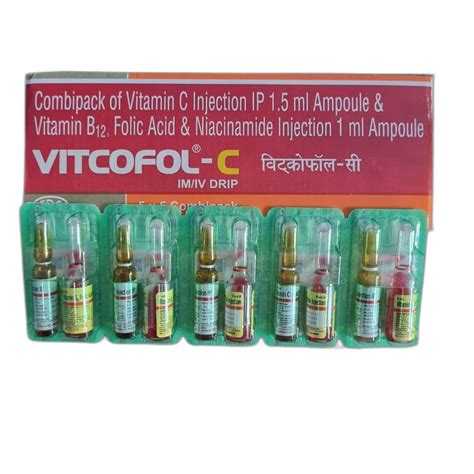 Vitcofol C Injection Vitamin C Injection X Ml X Ml At Rs