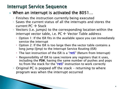 8051 interrupts programming ppt download