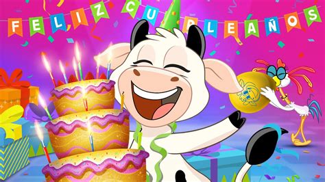 Feliz cumpleaños con La Vaca Lola Canciones infantiles Toy Cantando