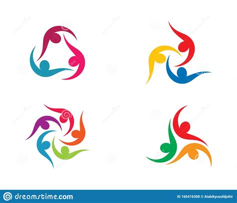 Dise o Del Ejemplo Del Icono Del Vector De La Comunidad Ilustración del