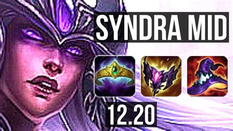 SYNDRA Vs KATARINA MID Rank 1 Syndra Rank 9 10 3 11 Dominating