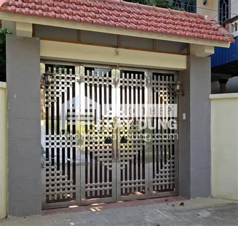 Top 50 mẫu cửa cổng sắt 4 cánh đơn giản đẹp nhất