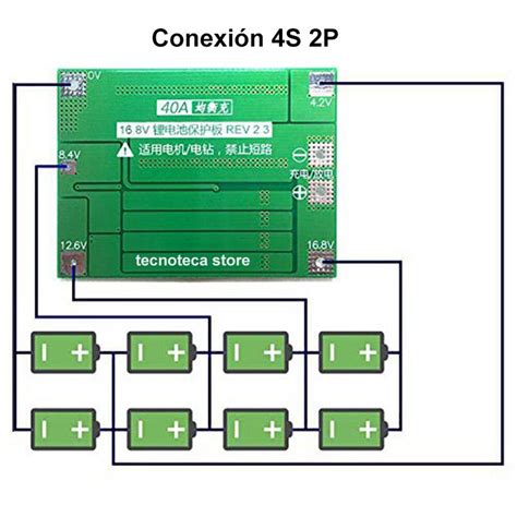 Bms Cargador De Bater As Bms S A Balanceado Tecnoteca