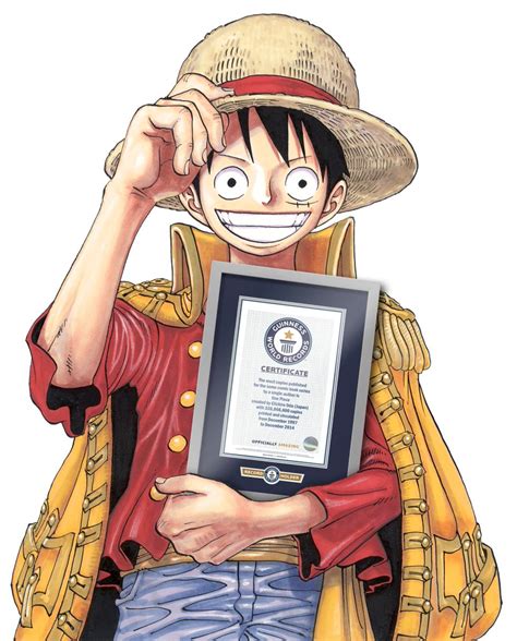 One Piece And Eiichiro Oda Enter In Guinness World Records Neogaf
