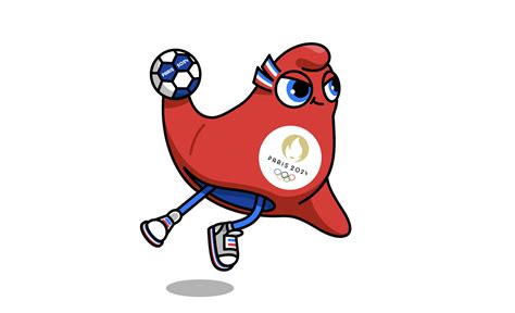 Magnet Mascotte Des Jeux Olympiques De Paris 2024 50 OFF