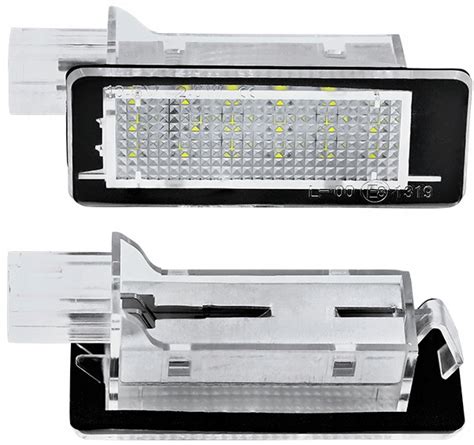 PODŚWIETLENIE LAMPKI LED TABLICY REJESTRACYJNEJ RENAULT SCENIC DACIA