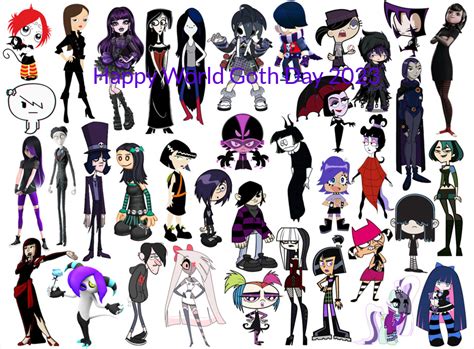 Cartoon Goths For World Goth Day 2023 By Jrg2004 On Deviantart