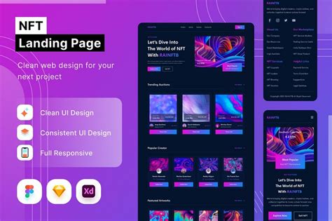 Landing Page Figma Template