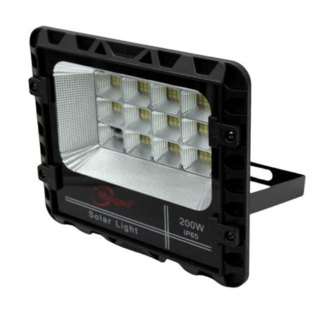 Reflector Solar Led 200w C Panel Y Control Remoto