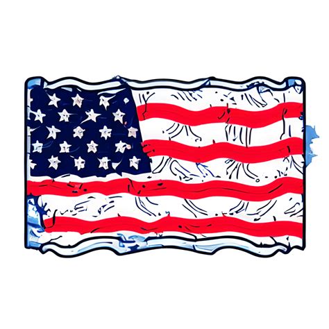 Vintage Distressed American Flag Graphic Creative Fabrica