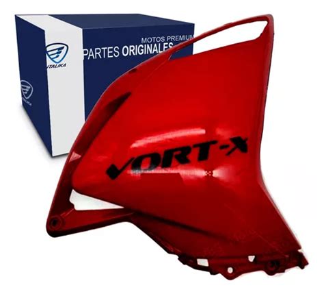 Cubierta Derecha Rojo Italika Vortx R Original