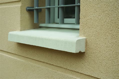 appui de fenêtre à nez arrondi béton 35cm weser VM Matériaux